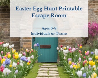 Easter Egg Hunt Printable Escape Room - Etsy