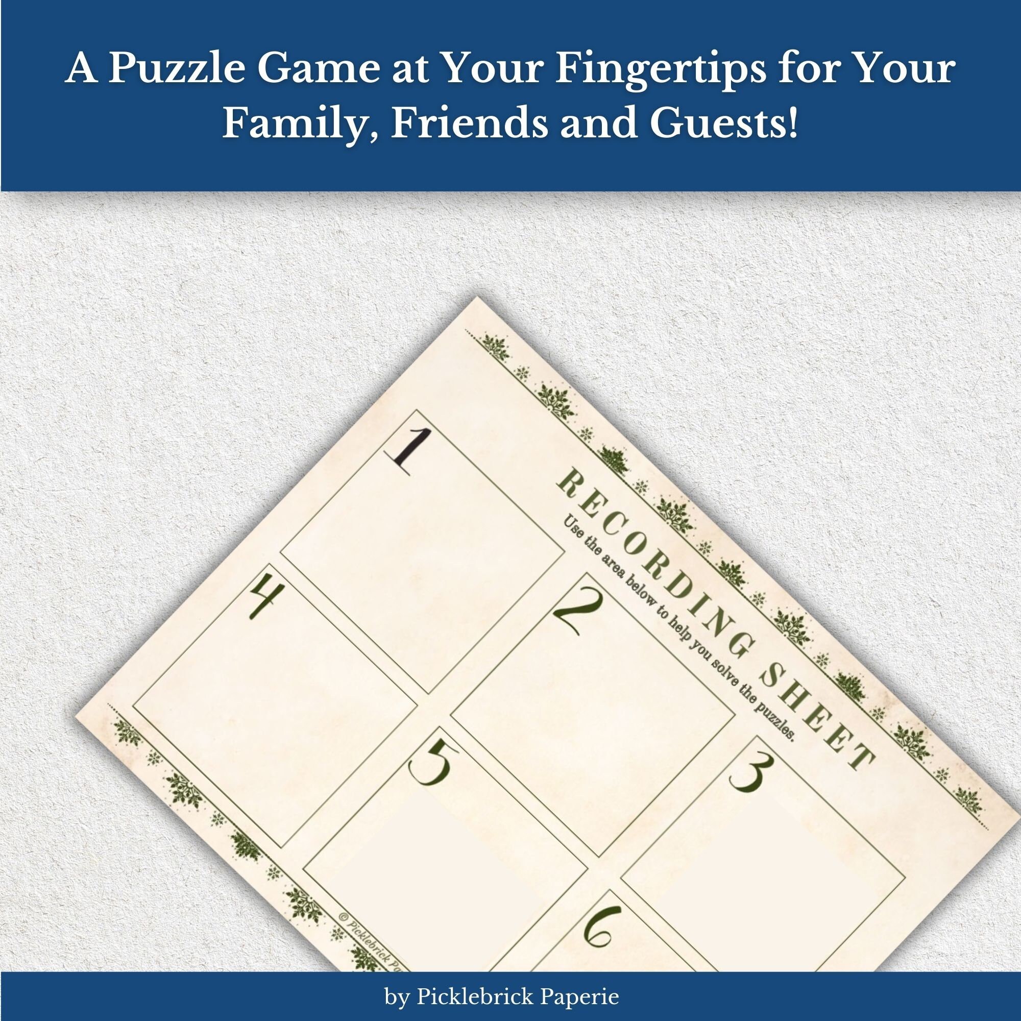 Christmas Carol Quest Printable Escape Room | Christmas Eve Games ...