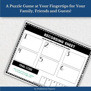 Back to School Printable Escape Room Kit | at Home Puzzle Room With ...