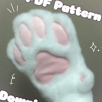 Mochi Mitten Paw 2.0 Pattern and Instructions 2024 (read Description ...