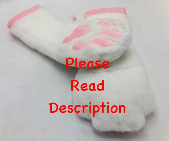 CUSTOM Fursuit Paw Mittens READ DESCRIPTION Do Not Purchase - Etsy