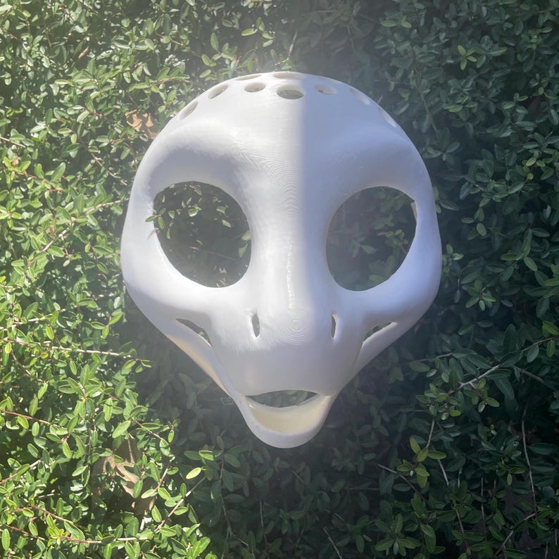 Novabeast 3D Printed Fursuit Head Base, Animal Cosplay Mask - Etsy