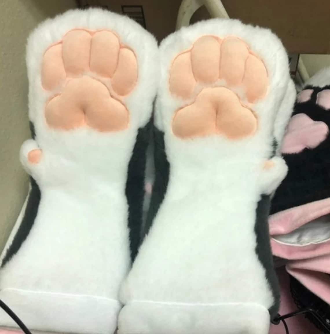 CUSTOM: Mochi Fursuit Paw Mittens READ DESCRIPTION Do Not - Etsy