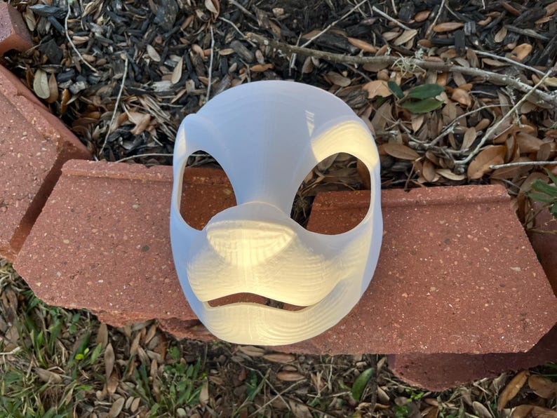 Neopets Lupe Fursuit Head Base, 3D Printed PLA Dog Mask - Etsy