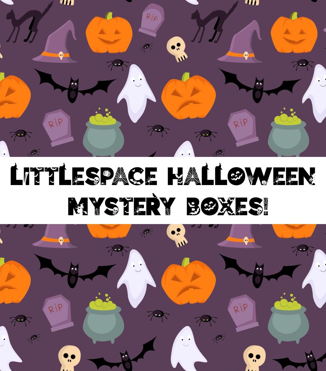 Halloween Mystery Box littlespace or Kids - Etsy