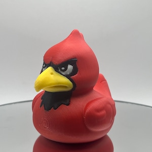 Cardinal-inspired Jeep Duck – Fun Jeep Ducking Gift for Fans - Etsy