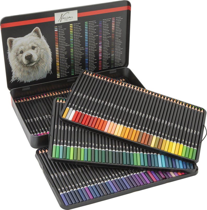 Colored Pencil Set: Bruynzeel, Faber Castell, Nassau - Multi-color Art ...
