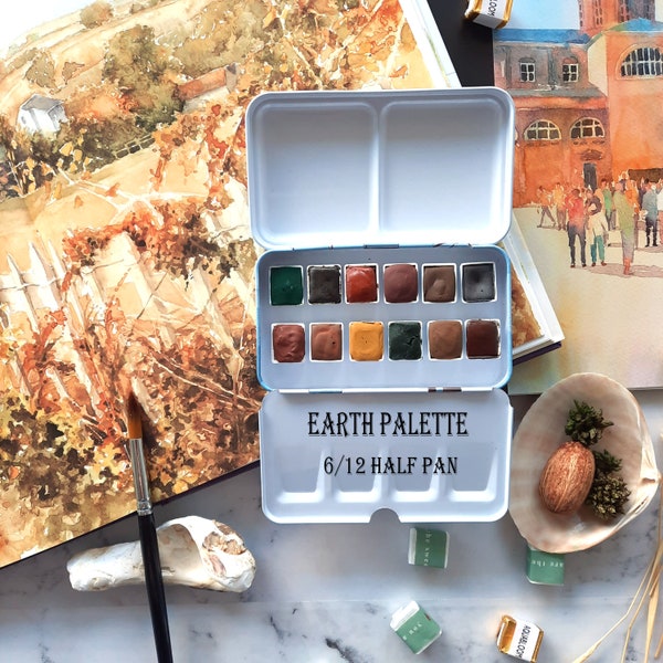 Watercolor Paint Box - Etsy