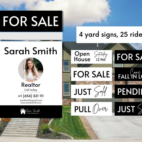 Realtor Sold Sign - Etsy