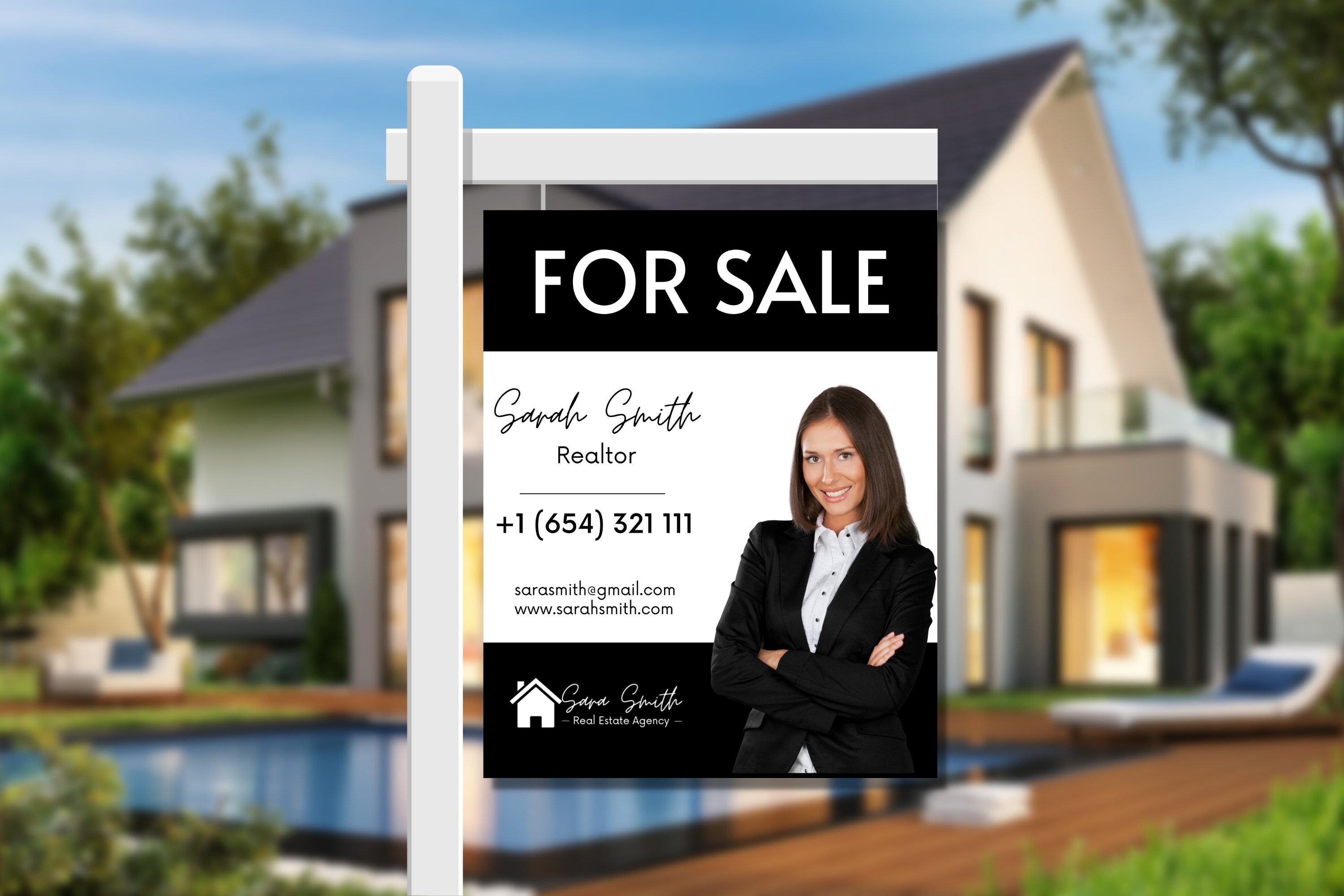 Real Estate Sign, for Sale Yard Sign, for Sale Sign, for Sale Real ...