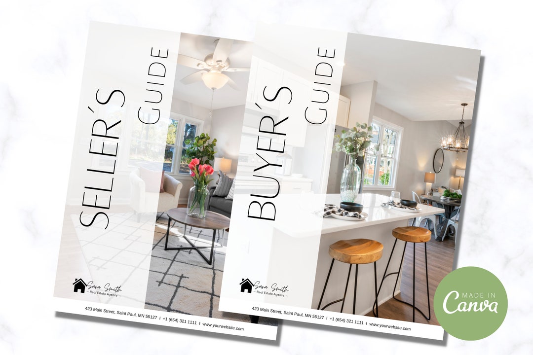 Seller Guide and Buyer Guide Bundle, Listing Presentation for Real ...