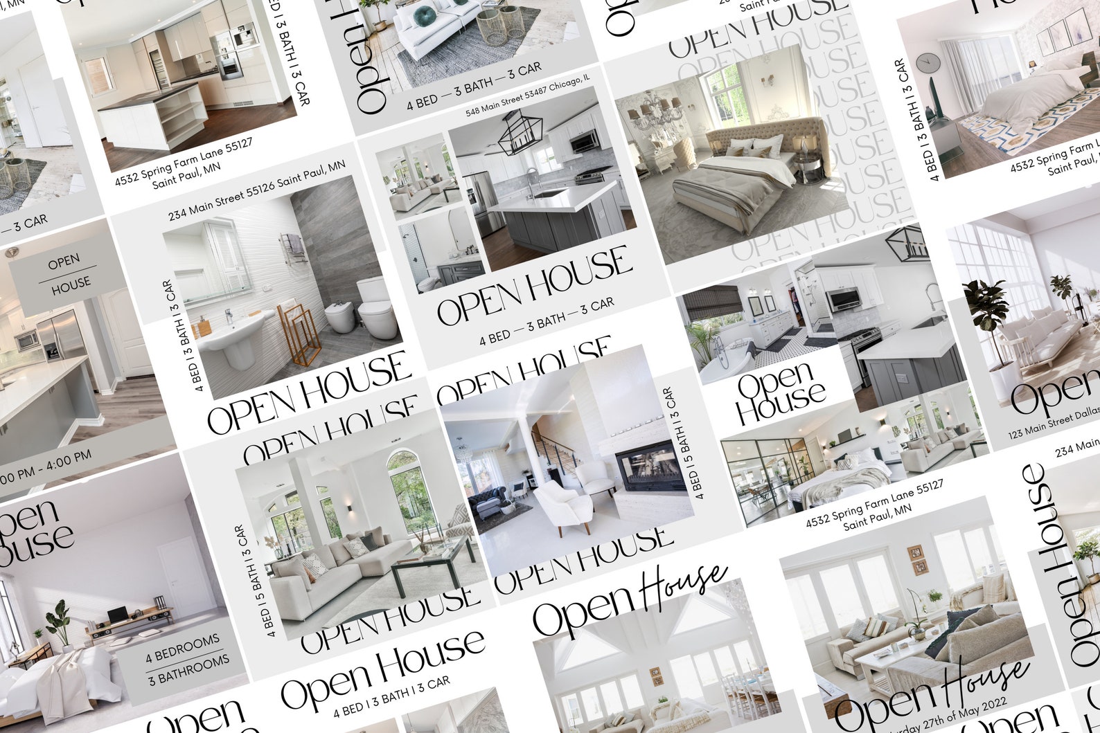 Open House, Realtor Social Media, Open House Templates, Realtor Open ...