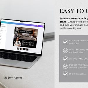Pre-listing Box Template for Real Estate Agents Editable Canva Design ...
