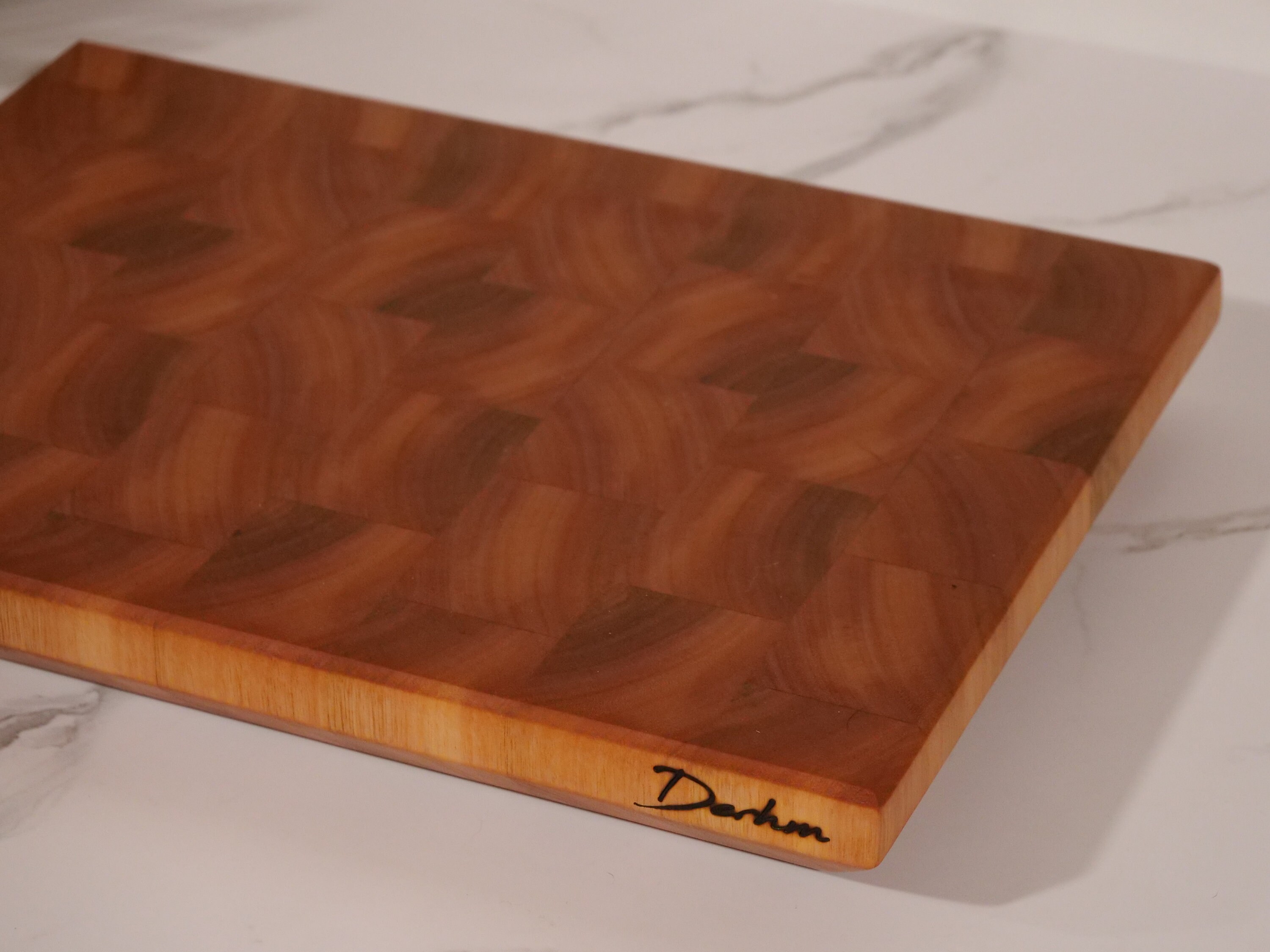 Red Grandis End Grain Cutting Board - 10.5"x14"x1.5" - Etsy