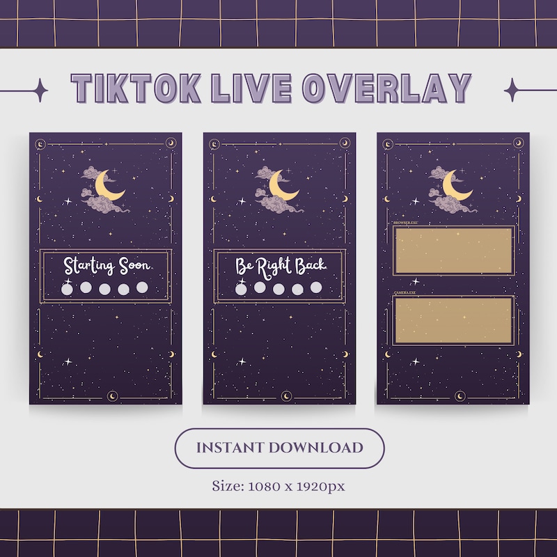 Tiktok Live Studio Overlay - Etsy