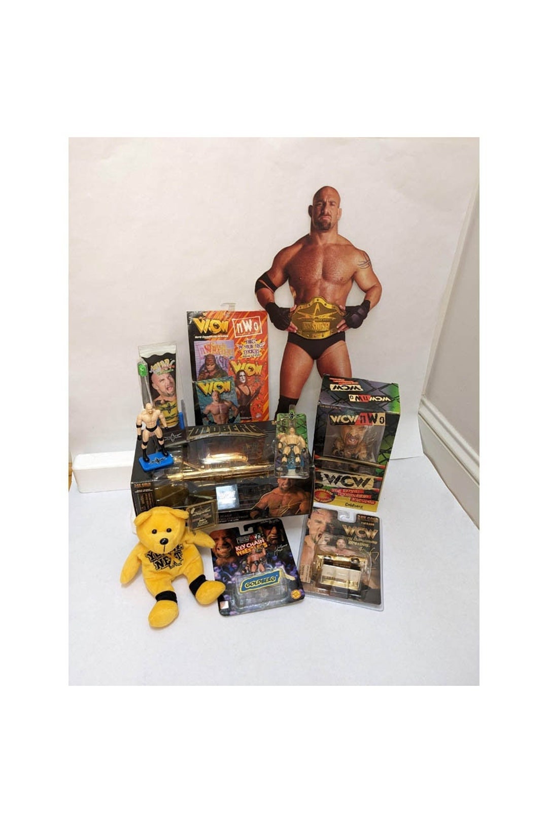 Goldberg WCW Wrestling Lot of 10 Items From 1990's - Etsy