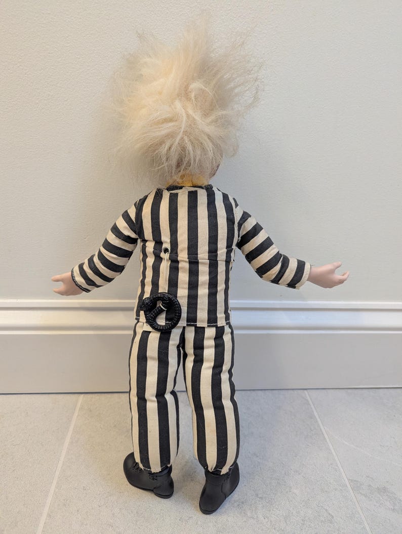 Beetlejuice Pull-string Talking Doll With Spinning Head - Used - 1989 ...