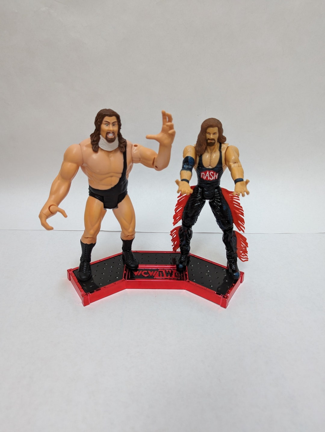Wcw/nwo - Battle of the Giants - Kevin Nash and the Giant LOOSE Figures ...