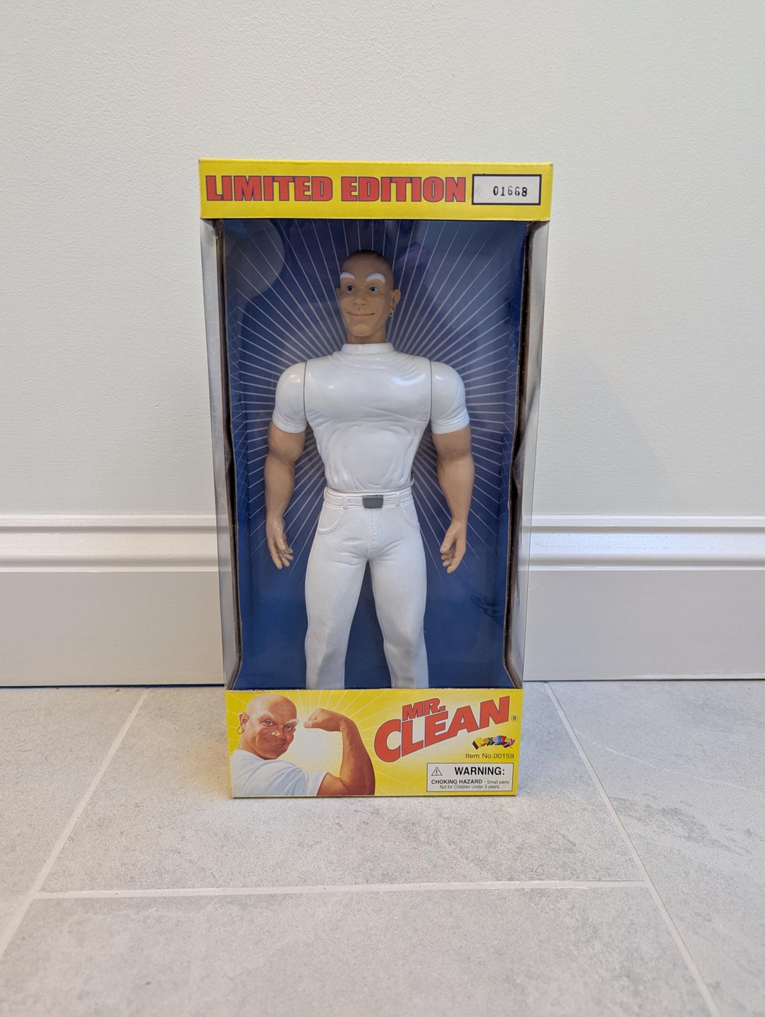 Mr Clean Limited Edition Action Figure #01668 NIB - 2000 by Noveltoy - Etsy
