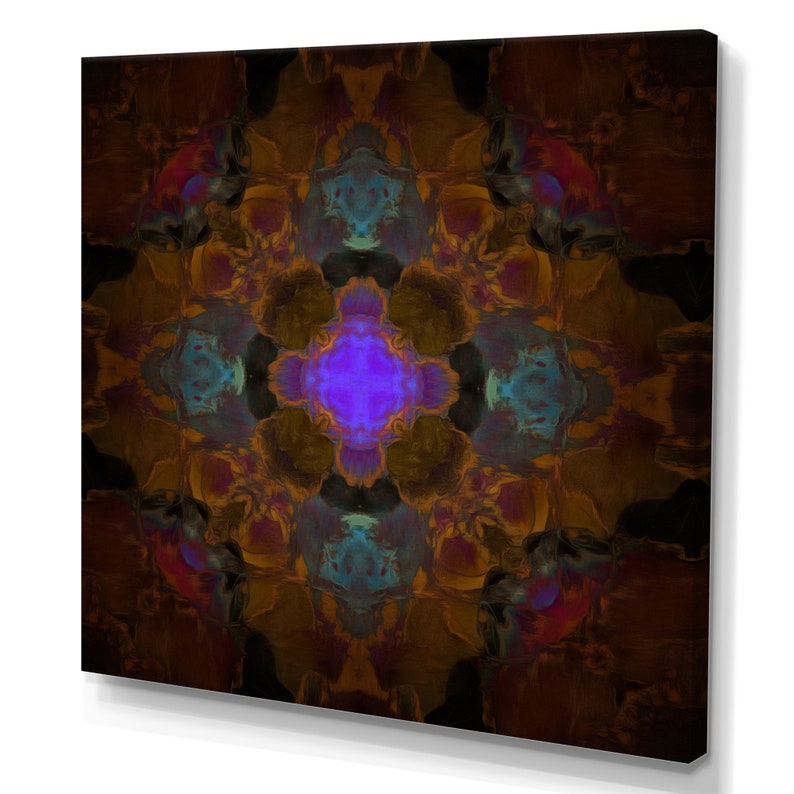 Wall Decor Psychedelic Kaleidoscopic Universe Of Sound Vibrations ...