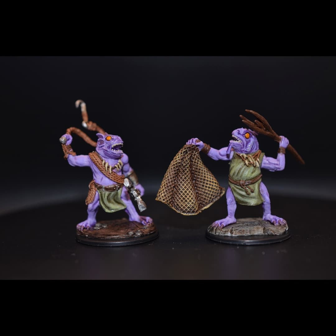 2 Kuo-toa, Dnd Monsters - Etsy