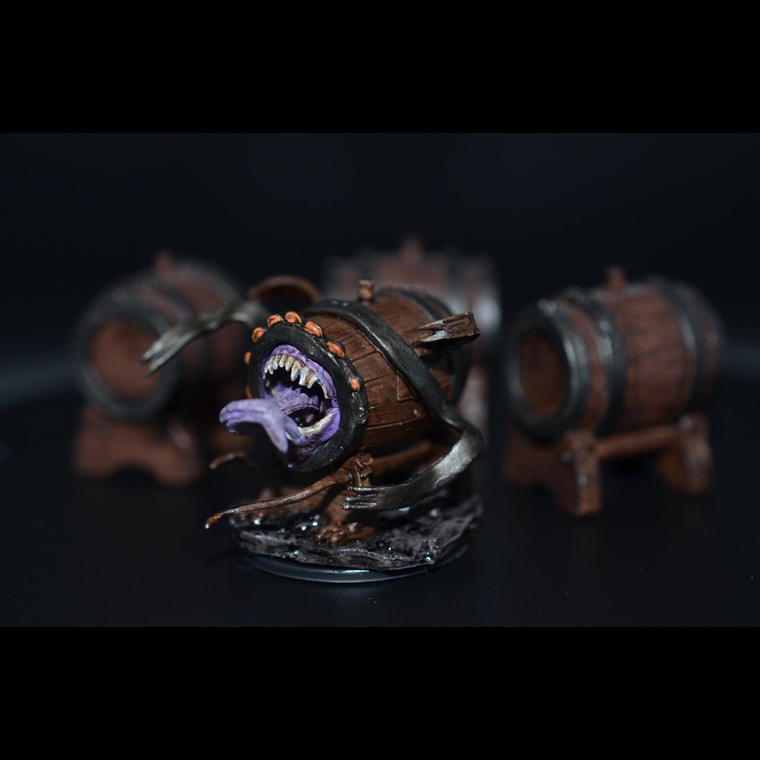 Barrel Mimic & 3 Regular Barrels - Etsy