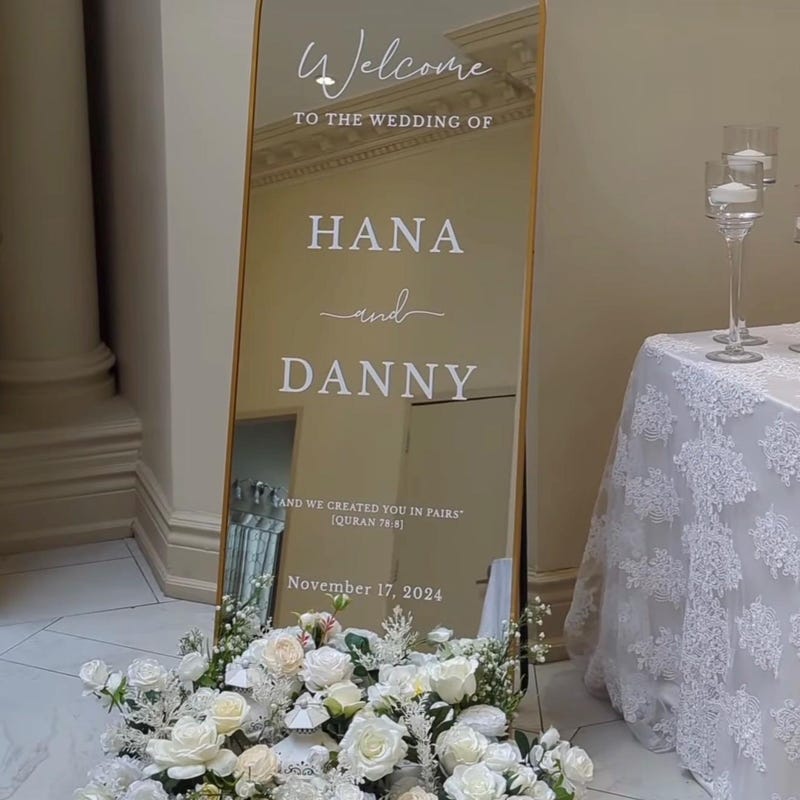 Nikkah Stickers for Sign - Etsy