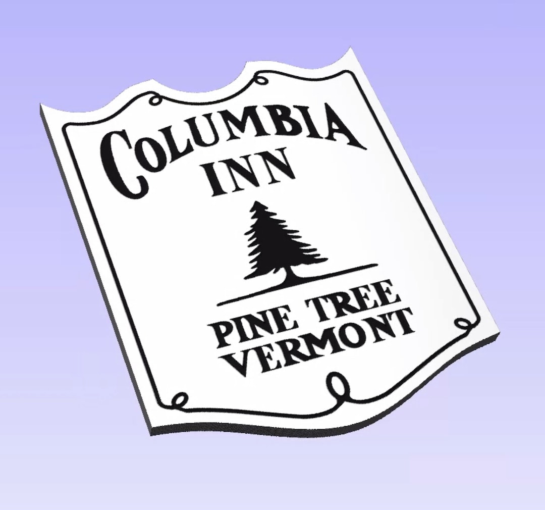 Columbia Inn Vermont Sign From White Christmas Digital Files - Etsy
