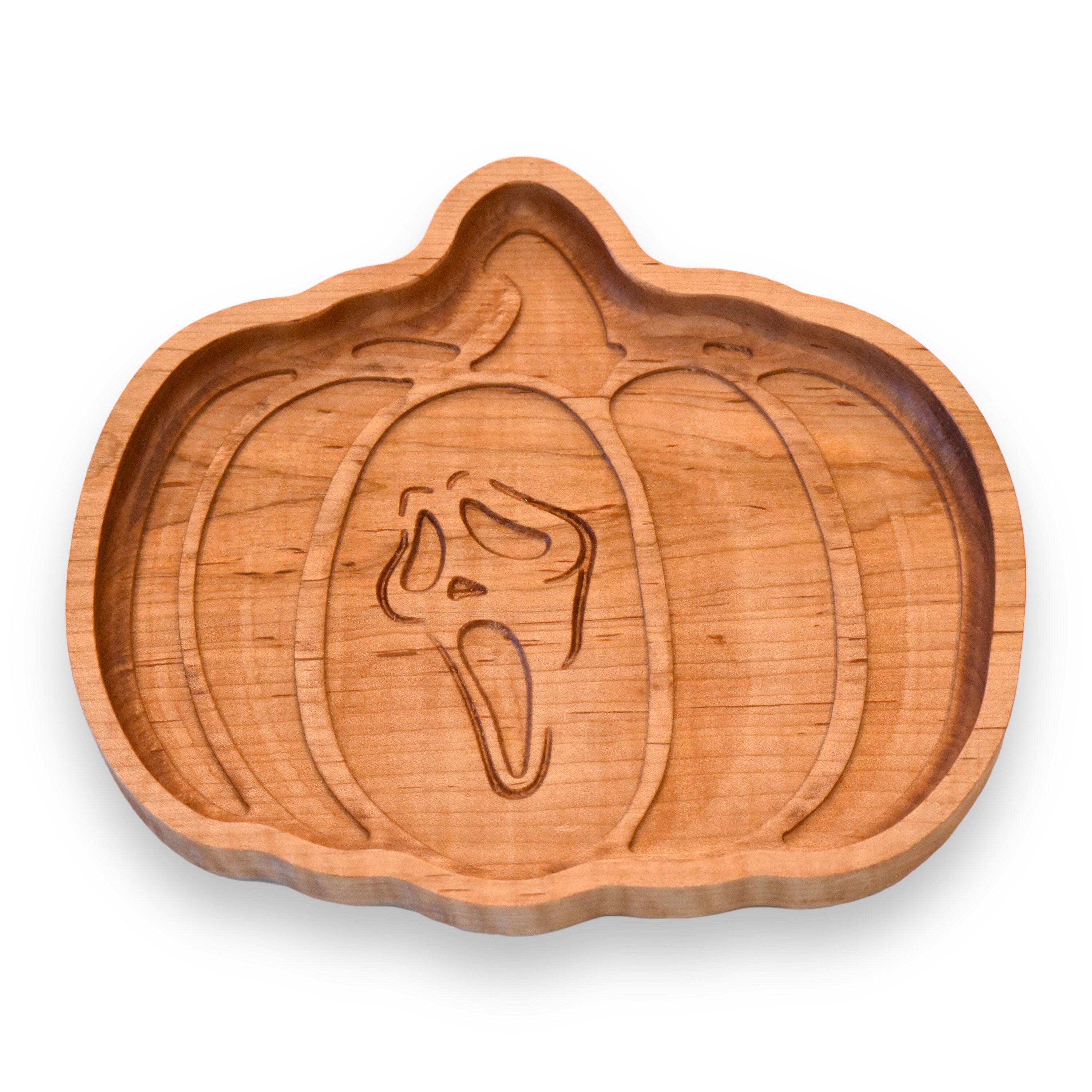 Pumpkin Shaped Tray Digital Files, CNC Compatible Design, Perfect for ...