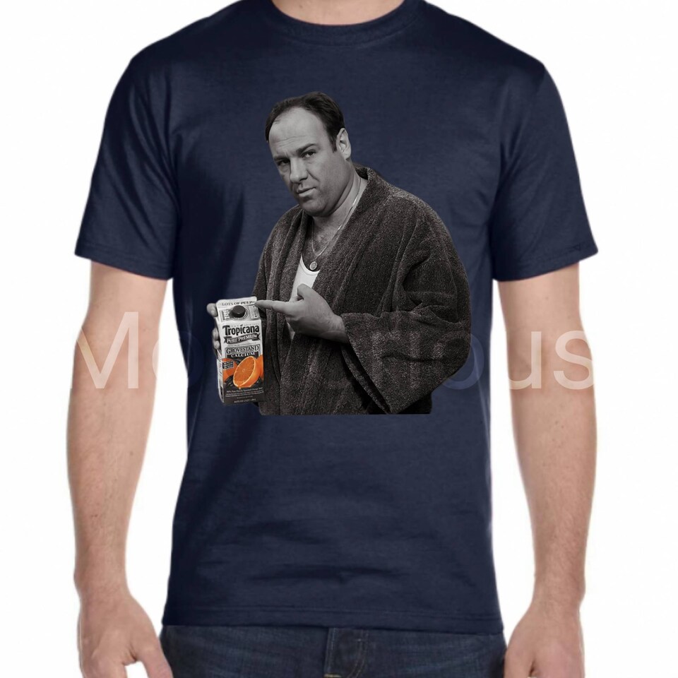 The Sopranos Shirt Tony Soprano Some Pulp T-Shirt (No Background ...