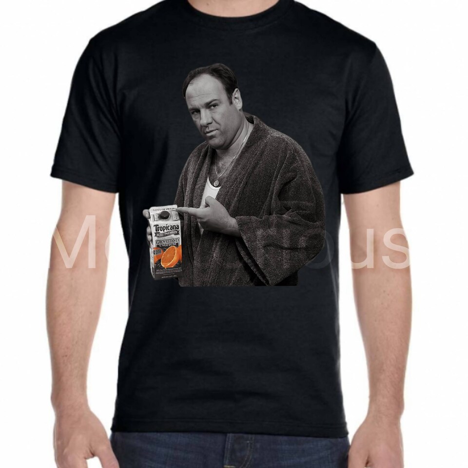 The Sopranos Shirt Tony Soprano Some Pulp T-Shirt (No Background ...