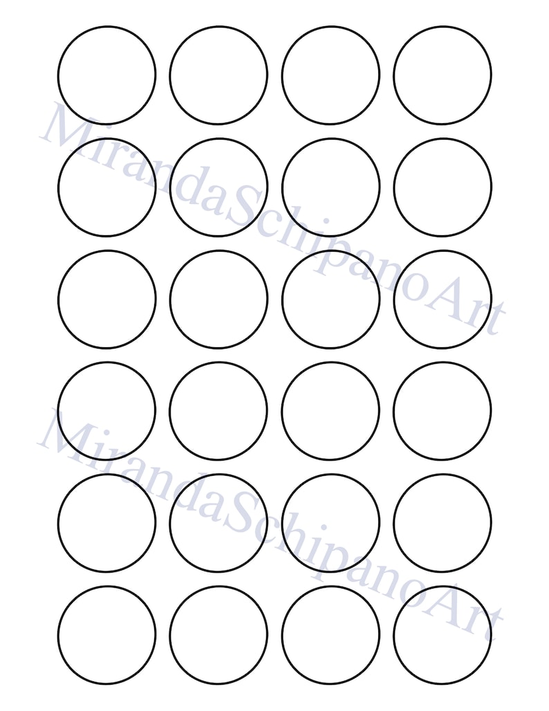 4 Printable Blank Zentangle Pattern Organizer Templates, PDF Downloads ...