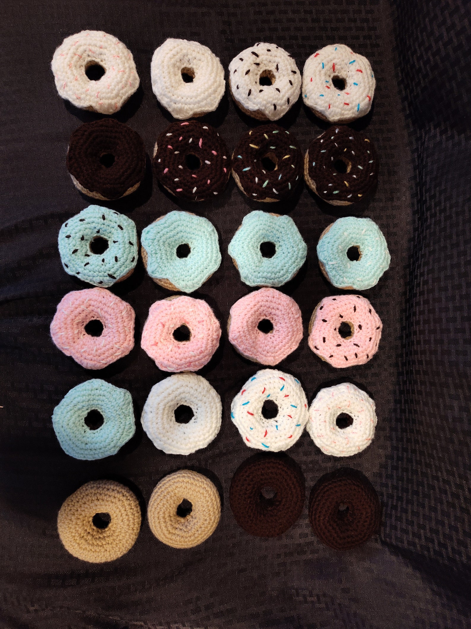 Plush Donut Crochet Box of 2 - Etsy