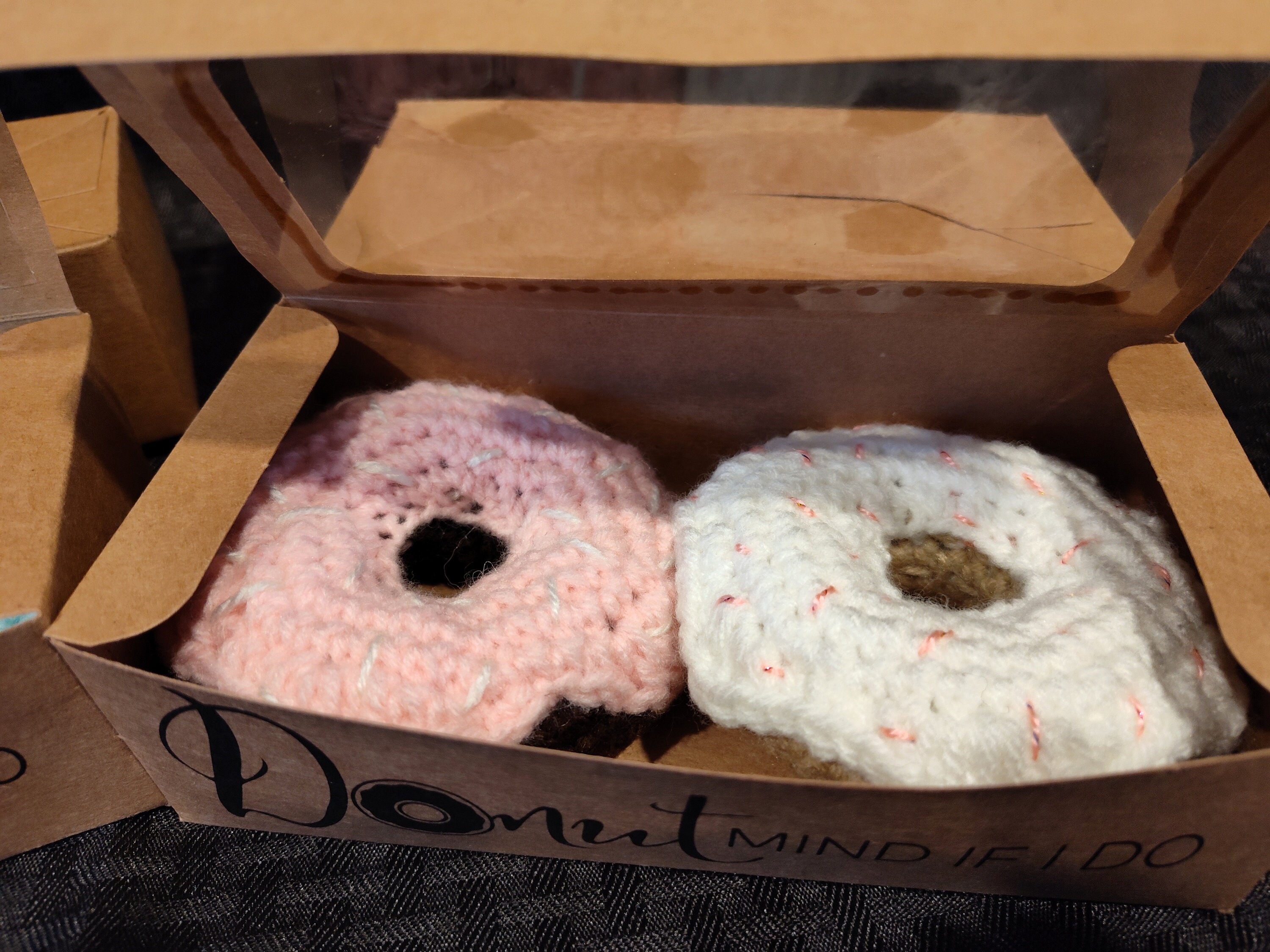 Plush Donut Crochet Box of 2 - Etsy