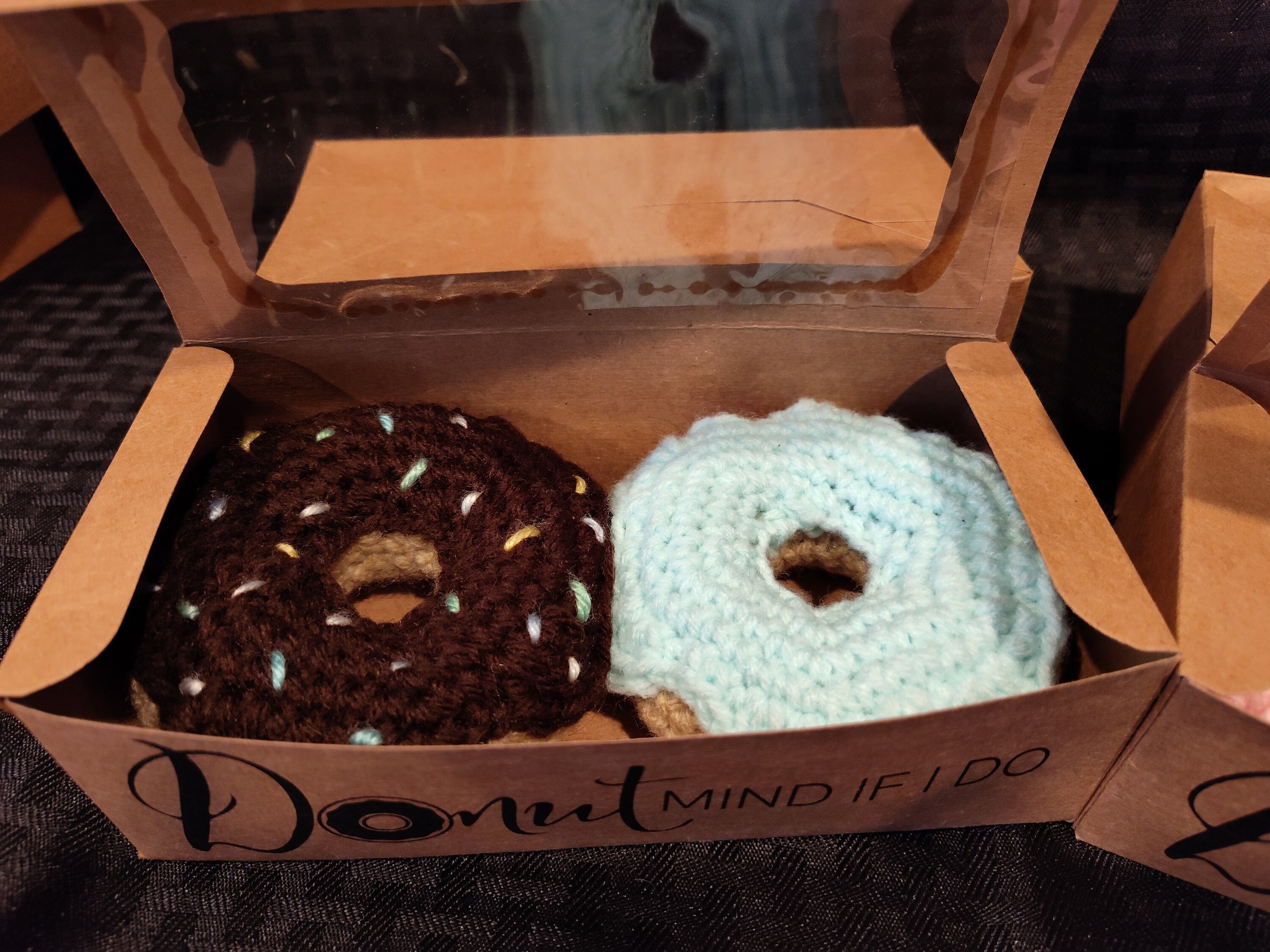 Plush Donut Crochet Box of 2 - Etsy