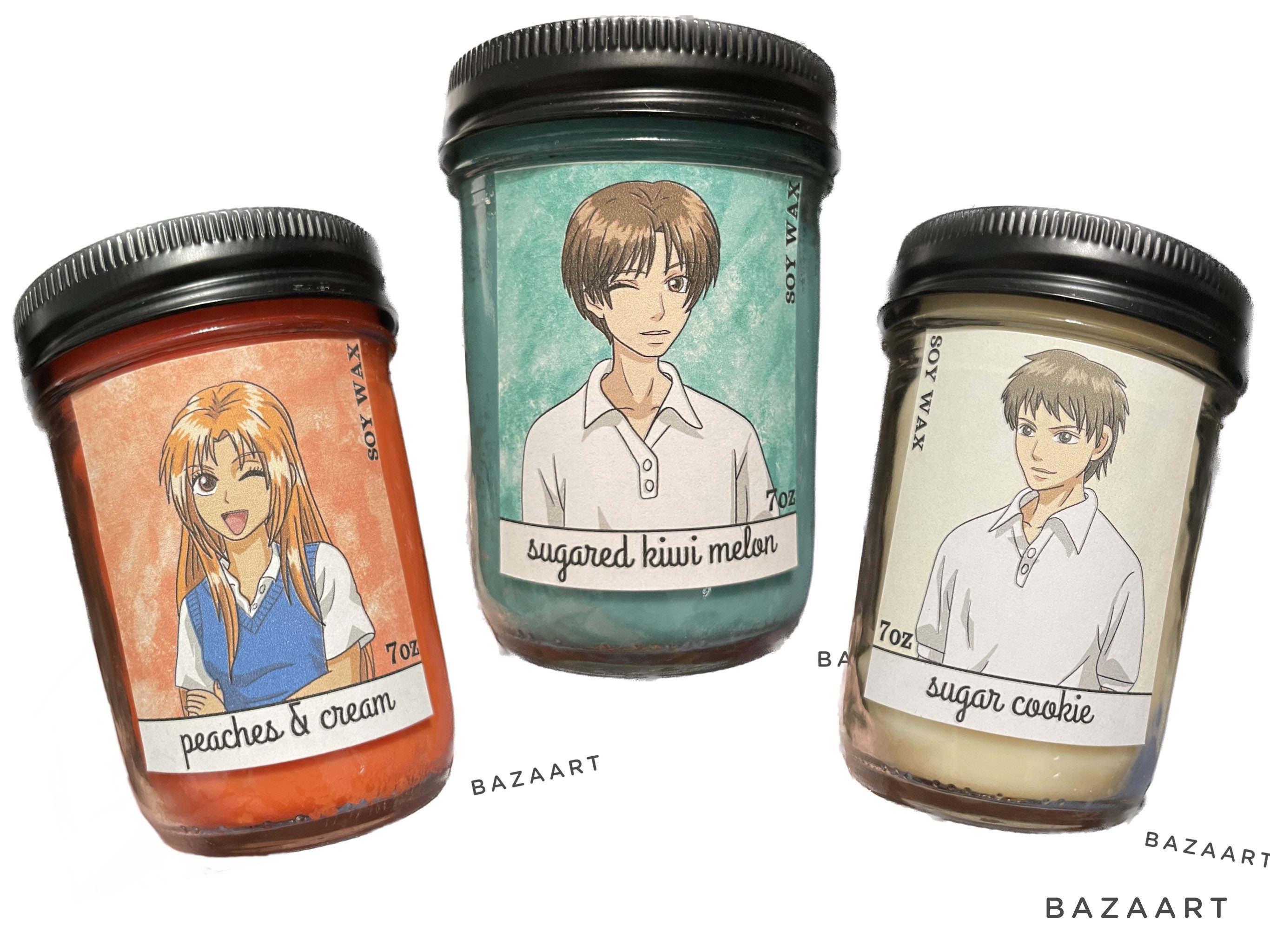 Momo Kairi Toji Romance/drama Anime Candles - Etsy