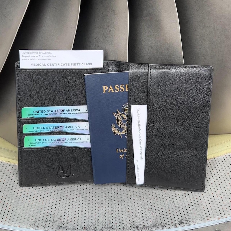 Handmade Airplane Wallet - Etsy