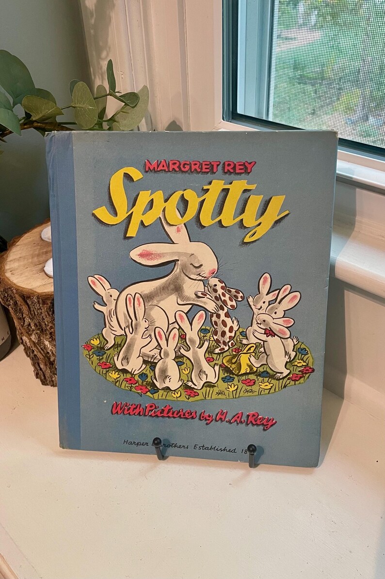 Vintage Spotty RARE Children’s Book. Margret Rey. 1945. First Edition ...
