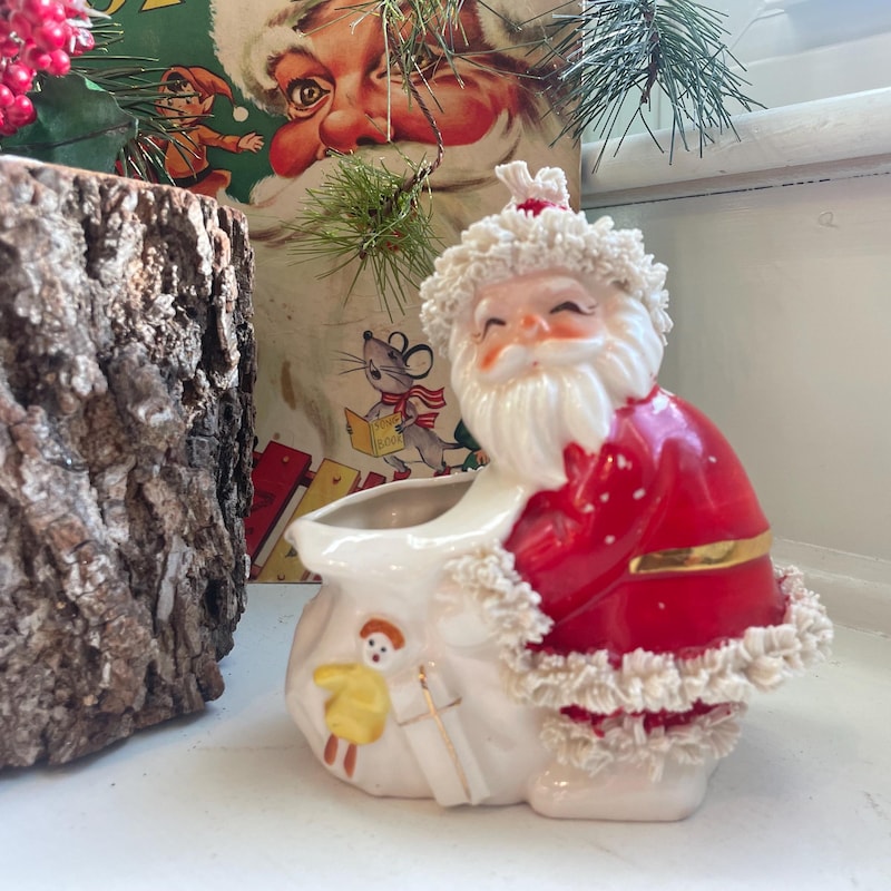 Vintage Japan 1950 Santa - Etsy
