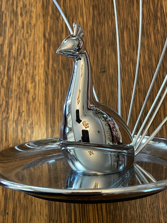 Peacock jewelry holder store