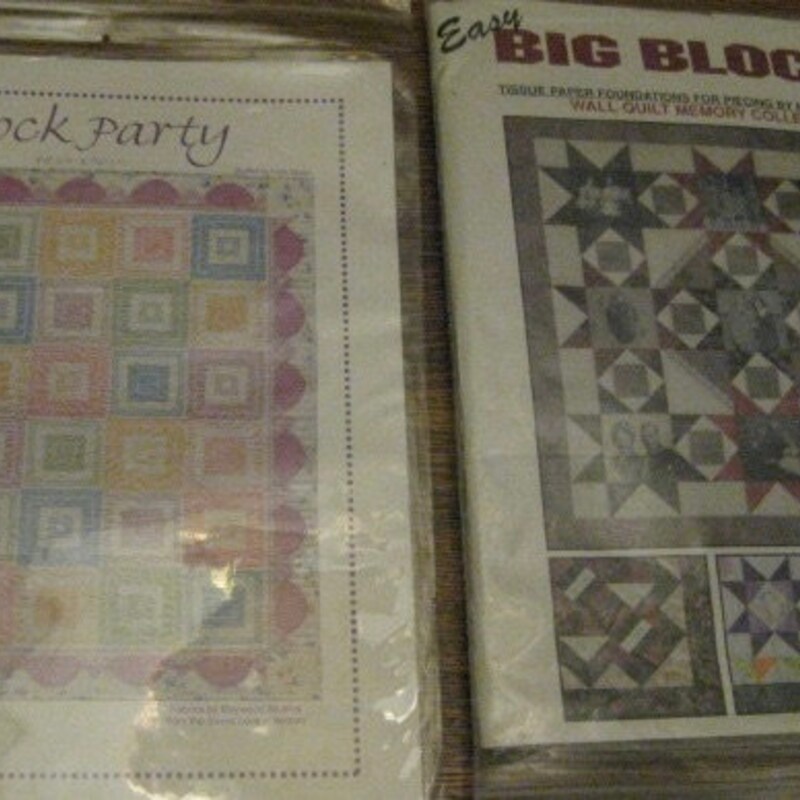 Big Block Pattern - Etsy