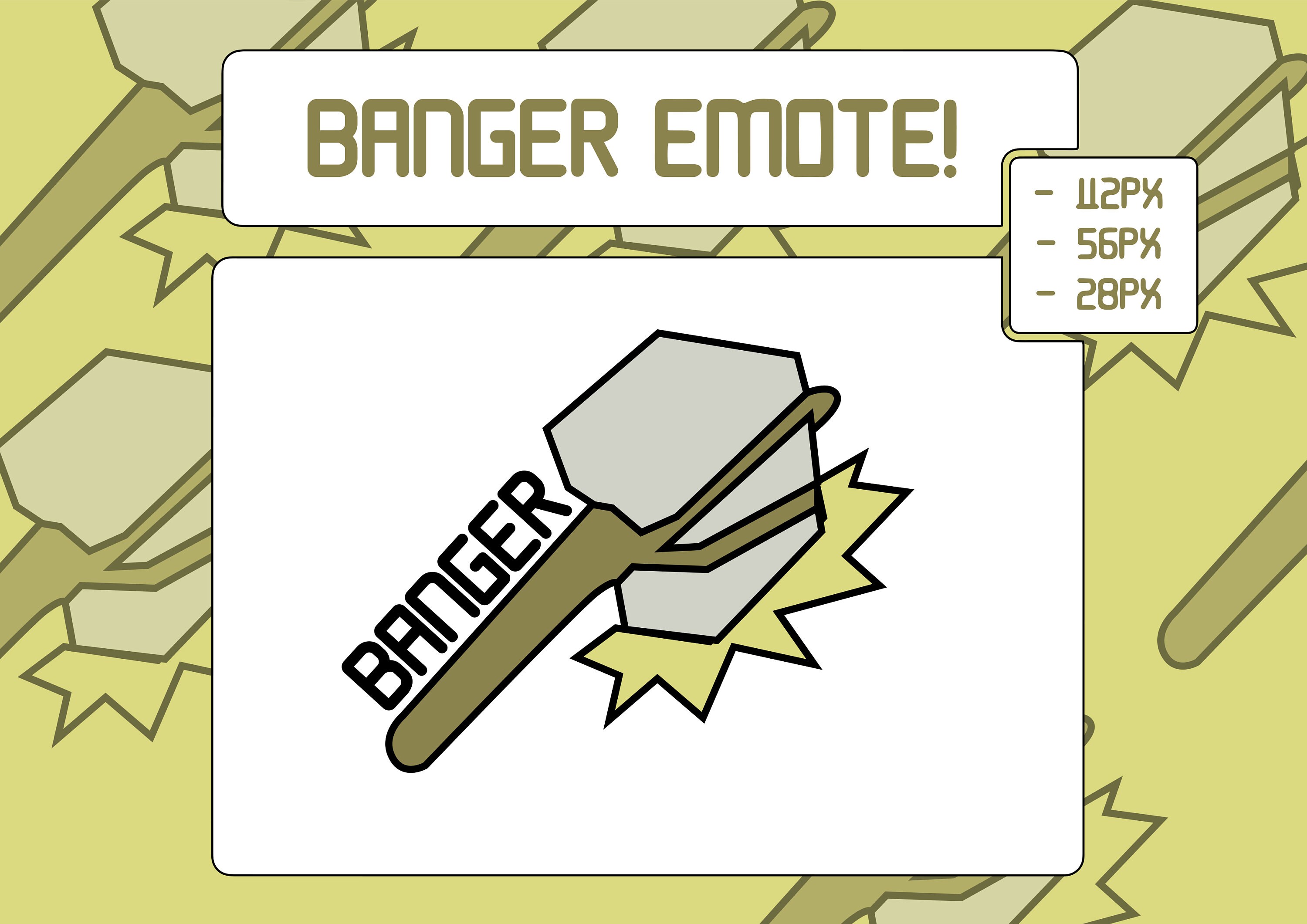 Banger Emote Twitch Emote Discord Emote Youtube Emote - Etsy Canada