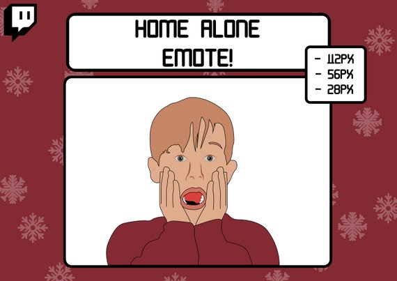 Home Alone Emote Twitch Emote Discord Emote Youtube Emote - Etsy Hong Kong