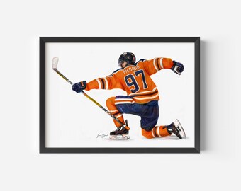 Connor Mcdavid Drawing - Etsy