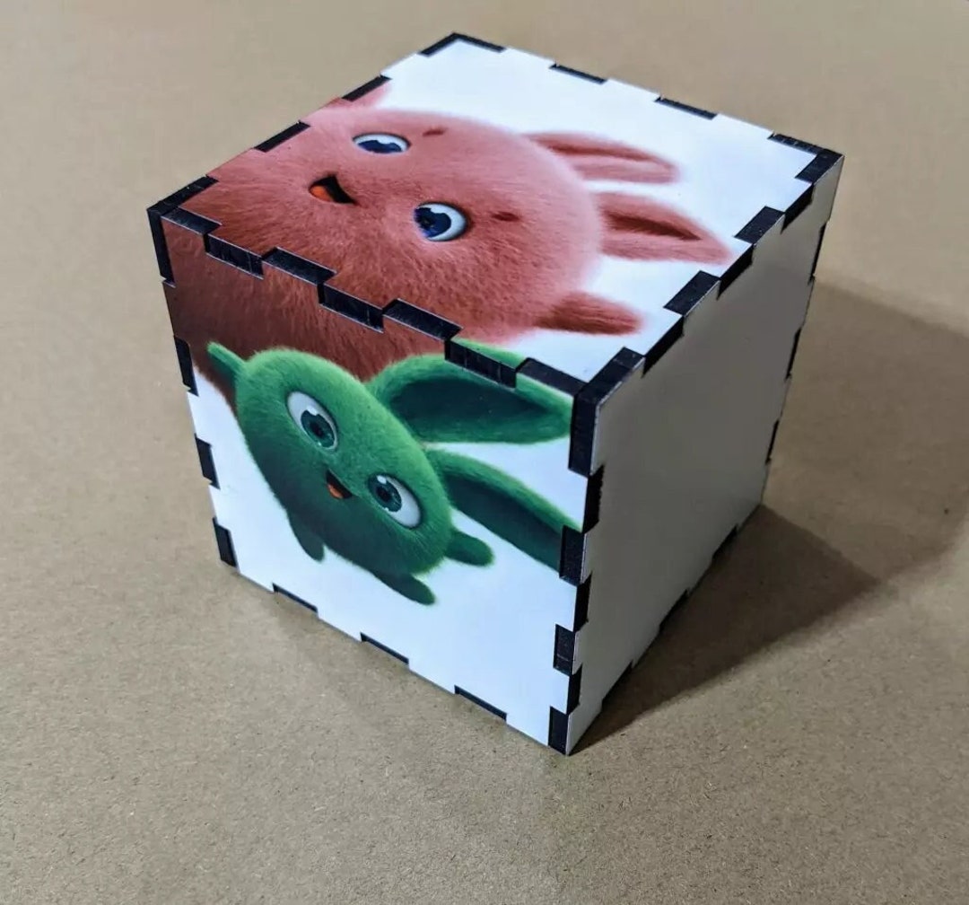 Customizable Photo Sublimation Cube: Premium High-gloss Blank Cube for ...