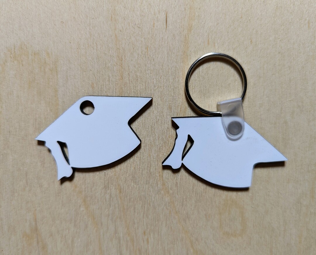 10-pack Graduation Sublimation Keychain Blanks 2022 Includes Hardware ...