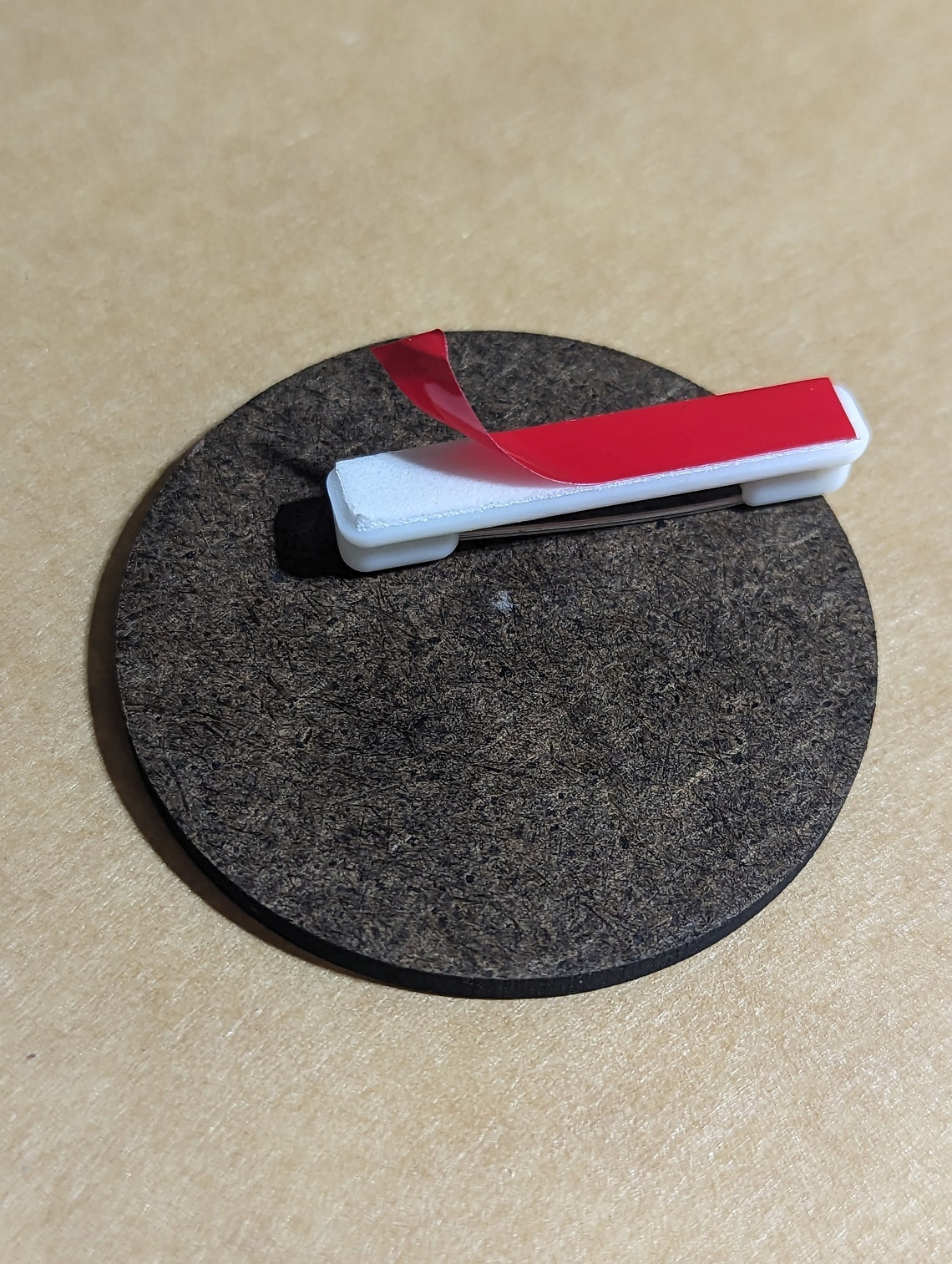 Pack of 5 Customizable 2-inch Sublimation Pin Blanks Unisub Hardboard ...