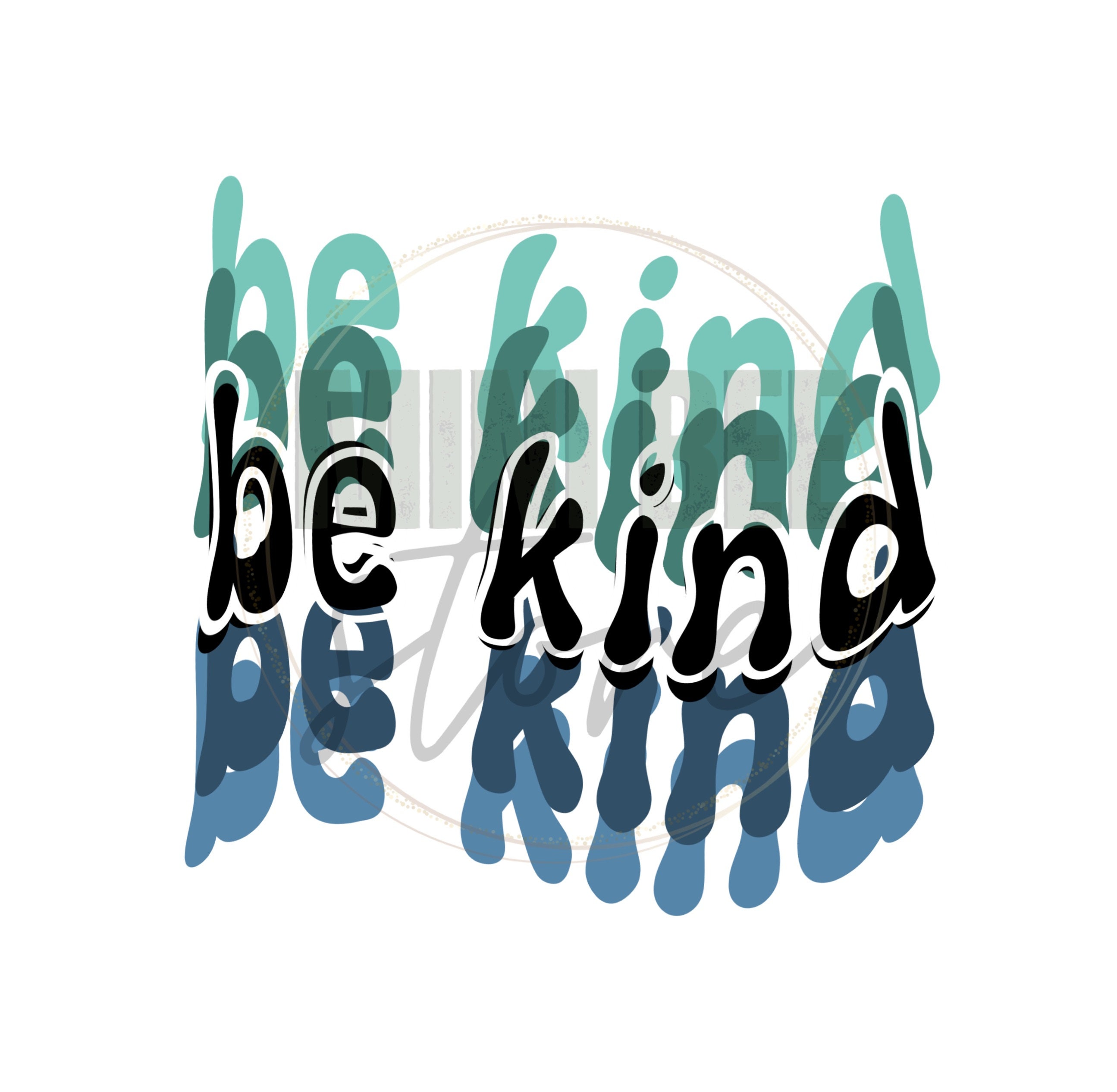 Digital Design Be Kind Pink Shirt Day Anti-bullying Sublimation or DTF ...