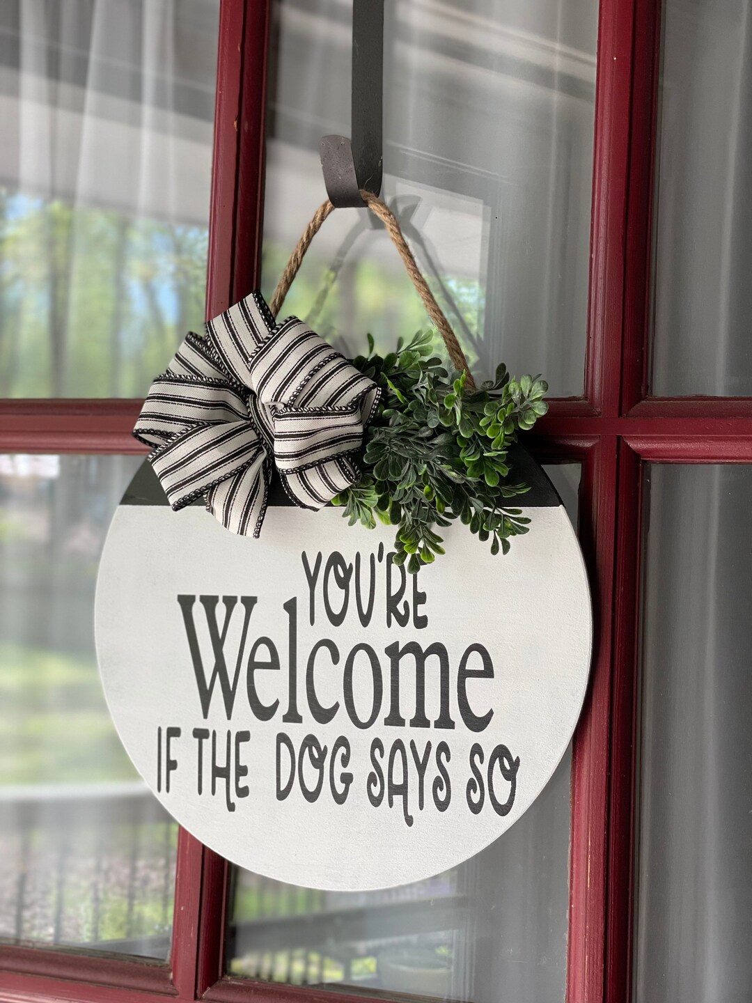 12 Inch Door Hanger - Etsy