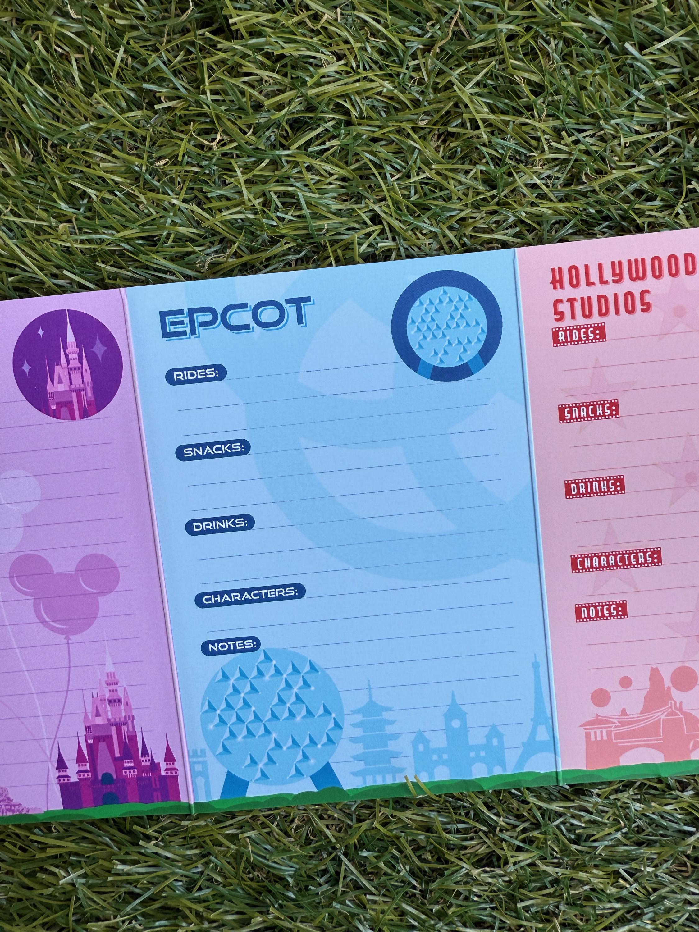 4-park Challenge Passport – Pocket-sized Disney Adventure Tracker ...
